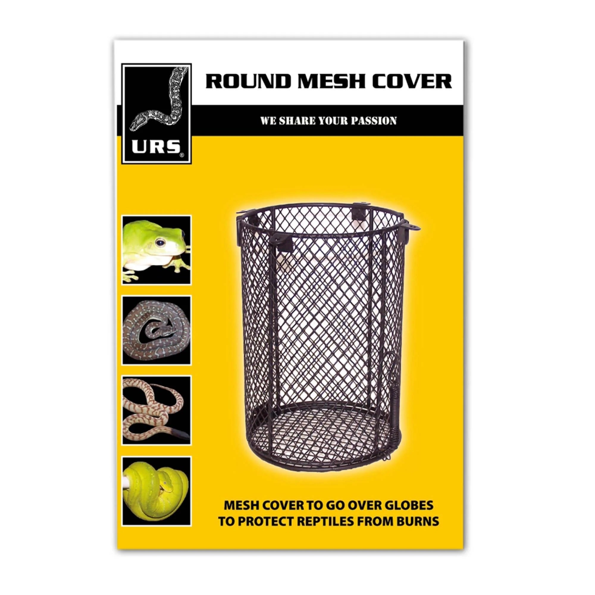 Round Globe Mesh Cover | Reptile Creative